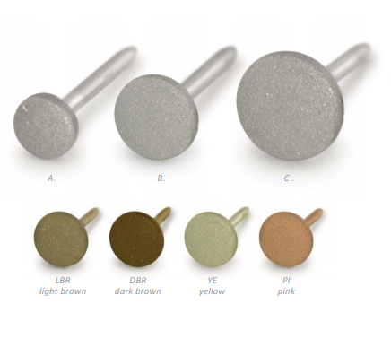 Titanium Textured Disc (Matte) | Elegance Piercing & Tattoo Inc